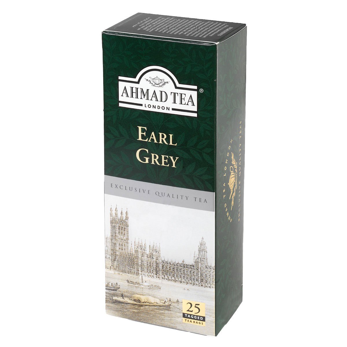 Ahmad Tea Earl Grey Tea (25 Teabags - Tagged)