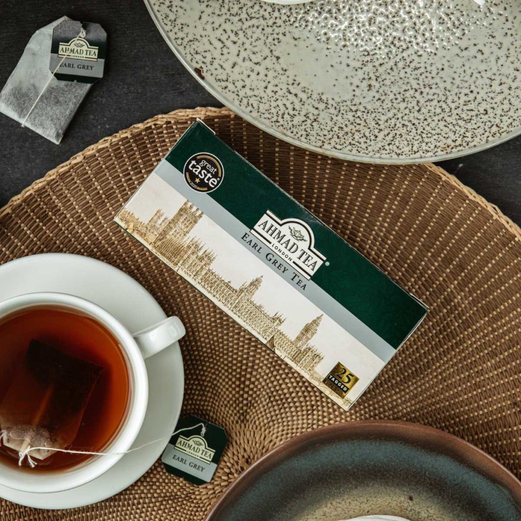 Ahmad Tea Earl Grey Tea (25 Teabags - Tagged)