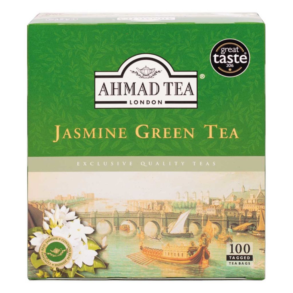 Jasmine Green Tea (100 Teabags - Tagged)