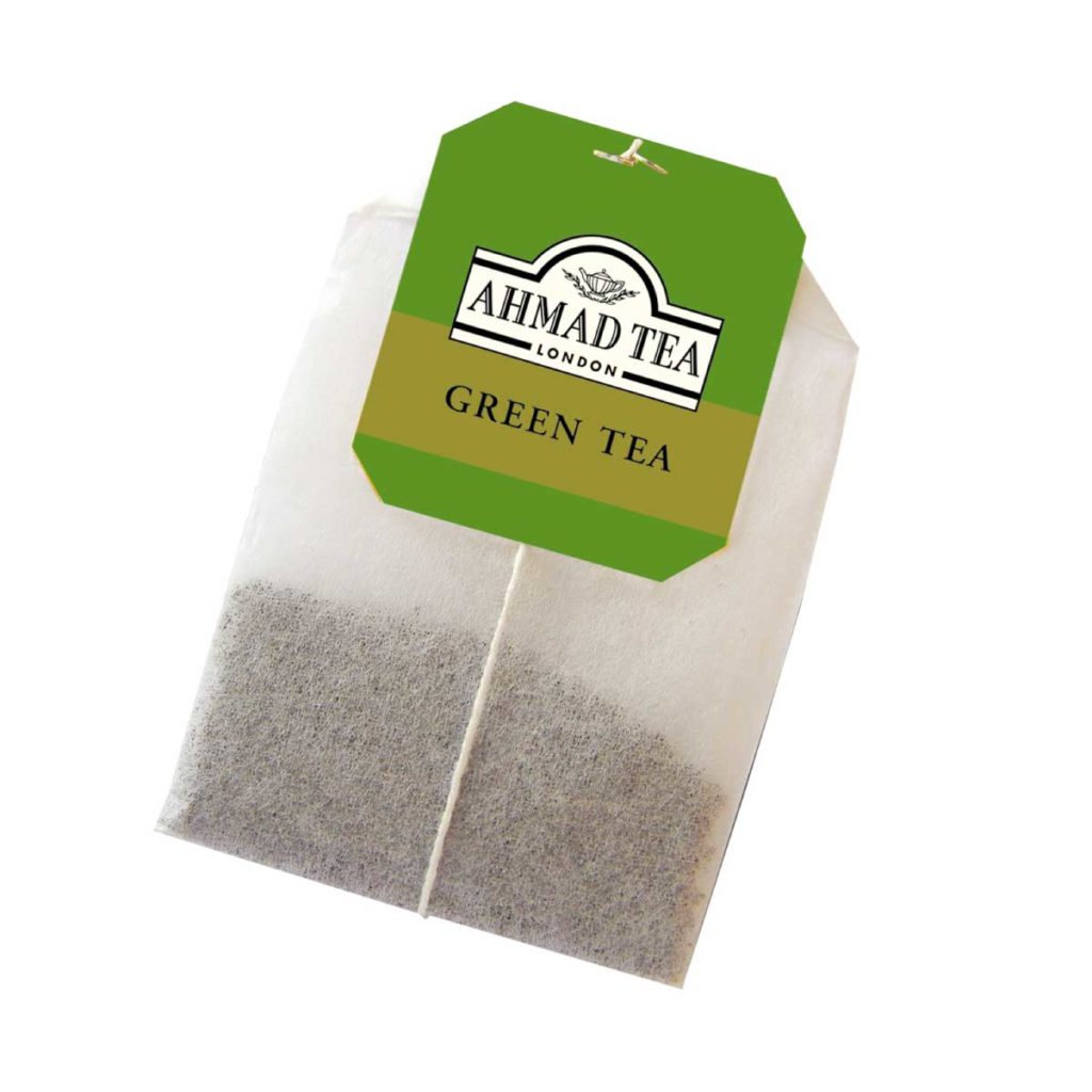 Ahmad Tea Green Tea Pure (25 Teabags - Tagged)