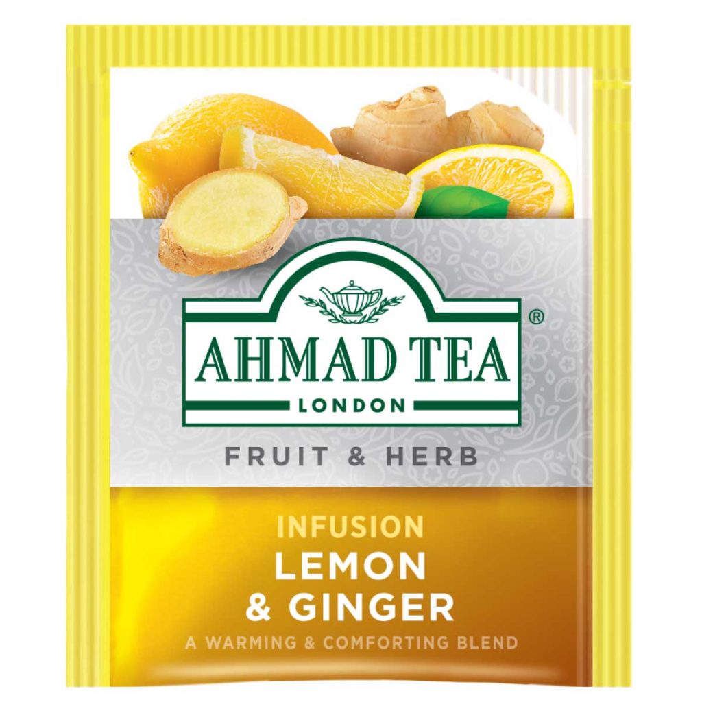 Lemon & Ginger Infusion | Fruit Teas | Non-caffeinated Teas