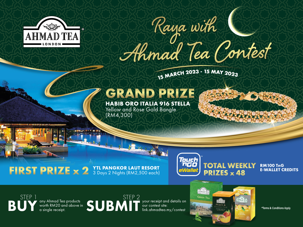Raya with Ahmad Tea Contest 2023 | Ahmad Tea Official Site