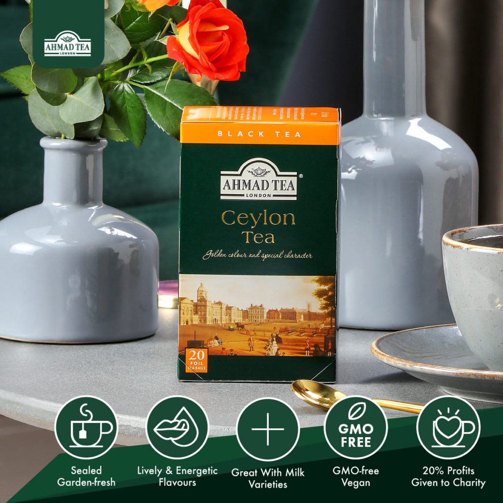 Ahmad Tea Ceylon Tea (20 Teabags - Foil) | Official Distributor Malaysia