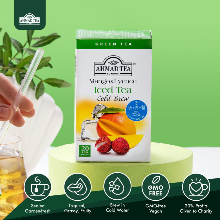 Ahmad Tea Cold Brew Mango & Lychee Iced Tea