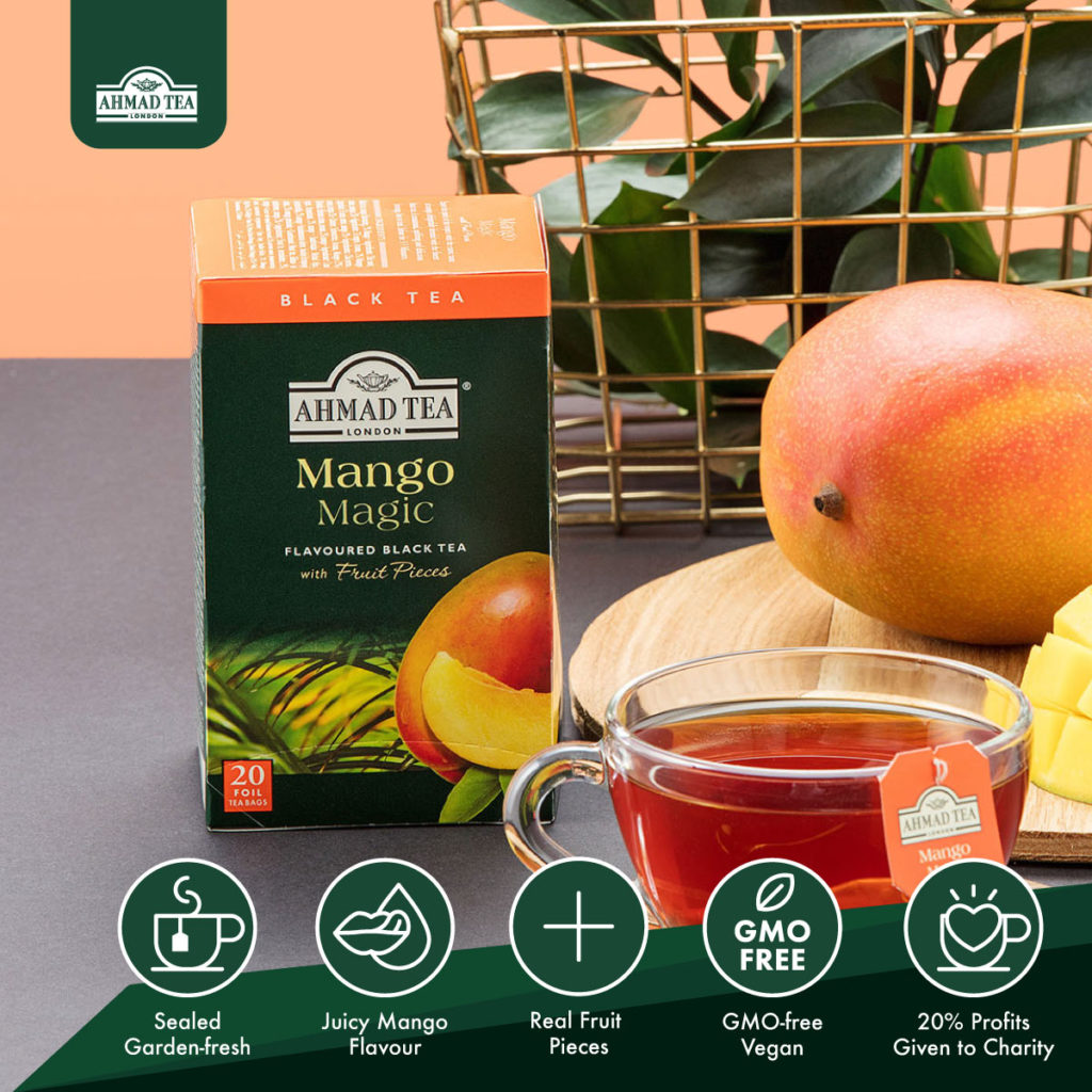 Mango Magic Black Fruit Tea | Ahmad Tea Malaysia